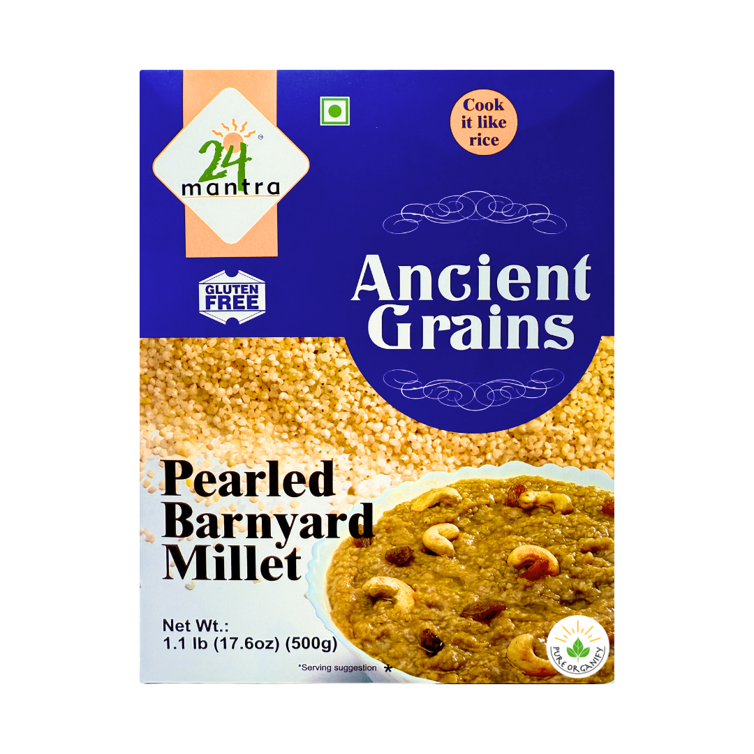Pearled Barnyard Millet, Sanwa Grain, Whole Grain, 24 Mantra – Pure ...